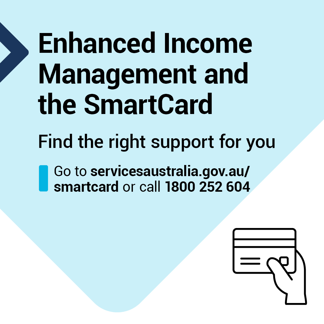Enhanced Income Management - Post about support available | Department ...