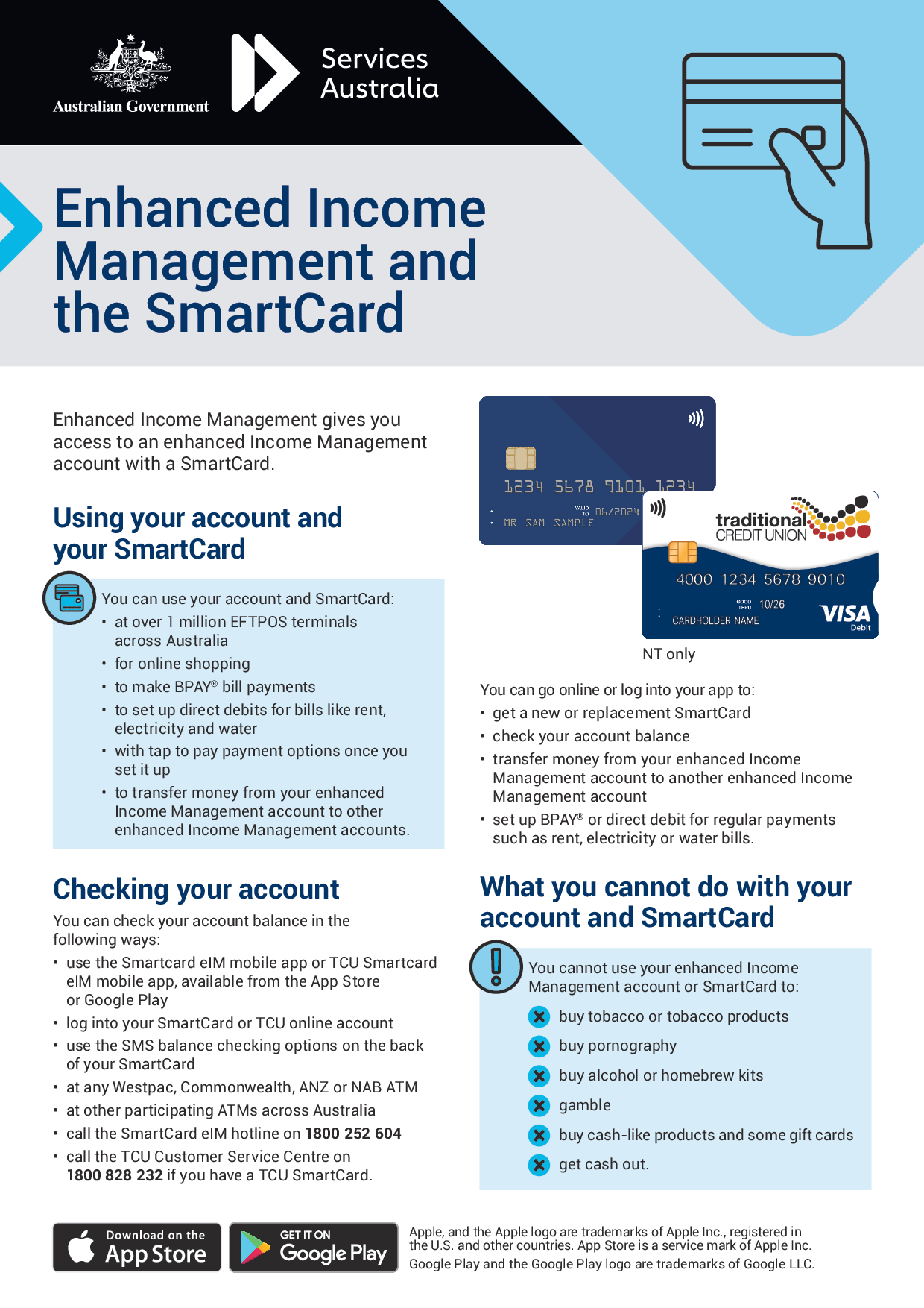 Enhanced Income Management fact sheet | Department of Social Services