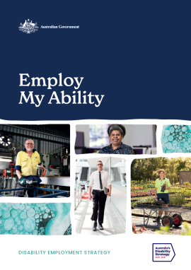 Disability Employment Strategy | Department of Social Services